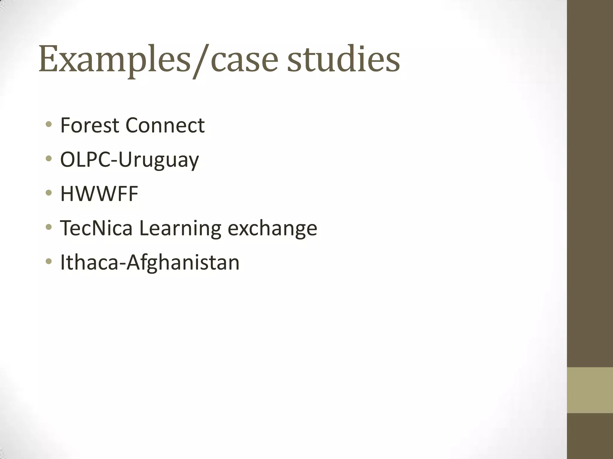 Technology enabled learning communities | PPT