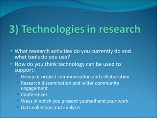 Technology Enabled Research | PPT
