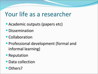 Technology Enabled Research | PPT