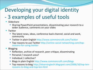 Technology Enabled Research | PPT