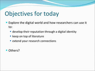 Technology Enabled Research | PPT