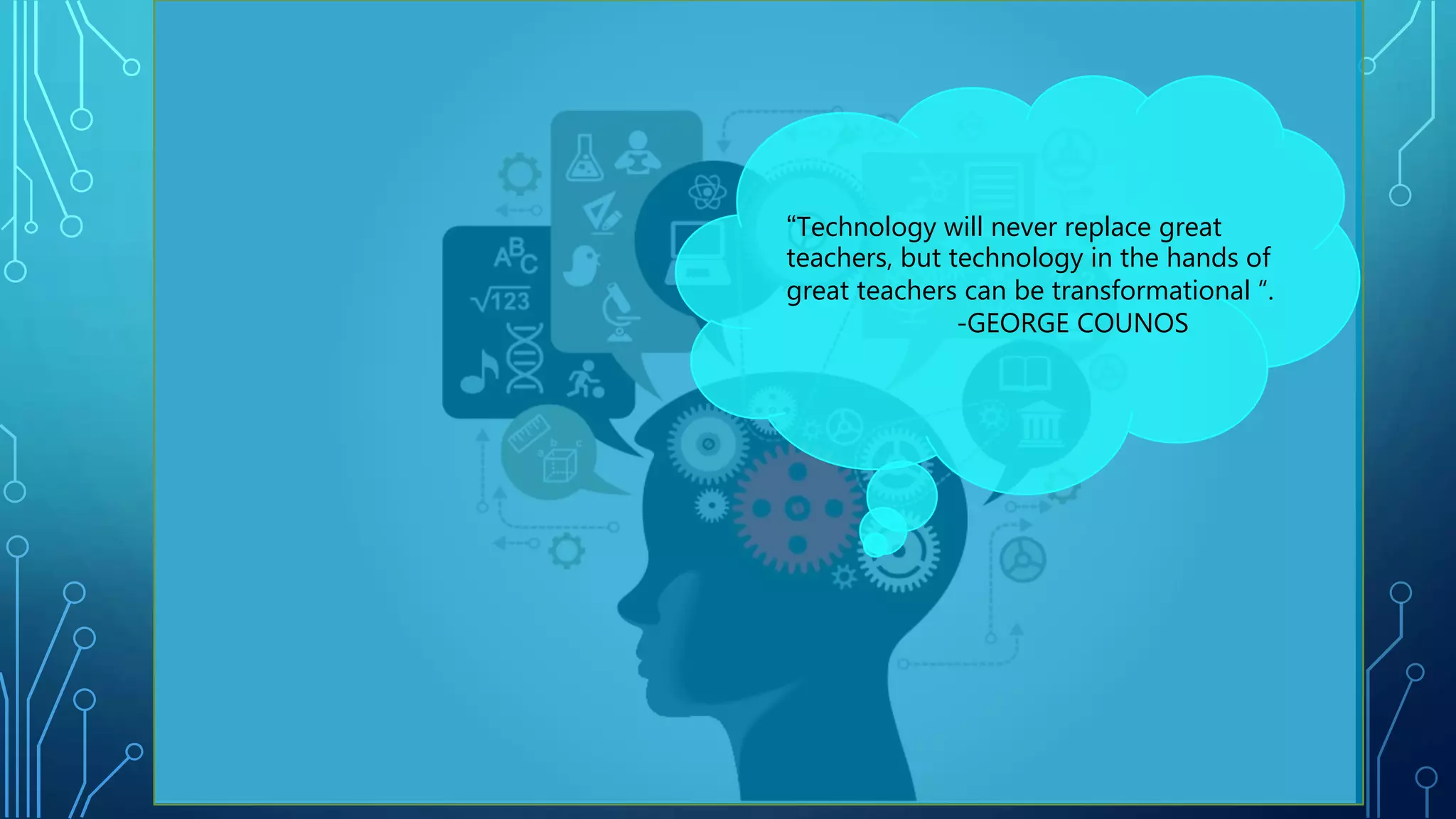 Technology enabled teaching and learning | PPTX