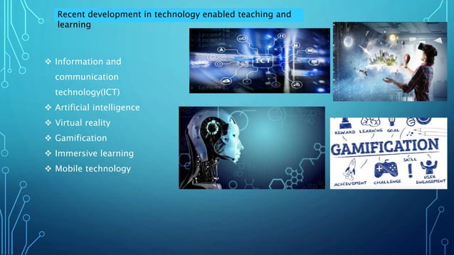 Technology enabled teaching and learning | PPTX | Technology Industry | Industries