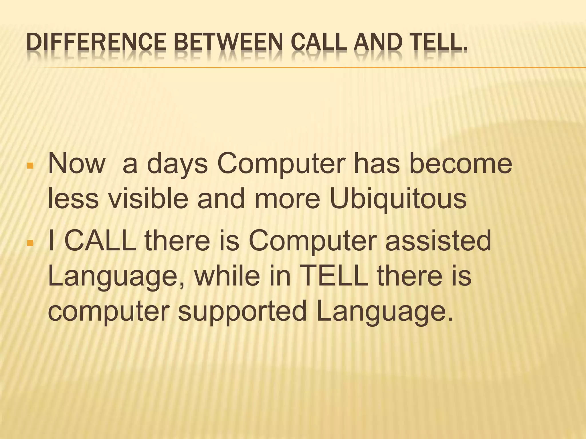 Technology enhanced language learning | PPT Technology enhanced language learning | PPT