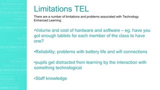 Technology enhanced learning | PPT