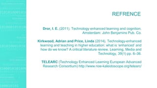 Technology enhanced learning | PPT