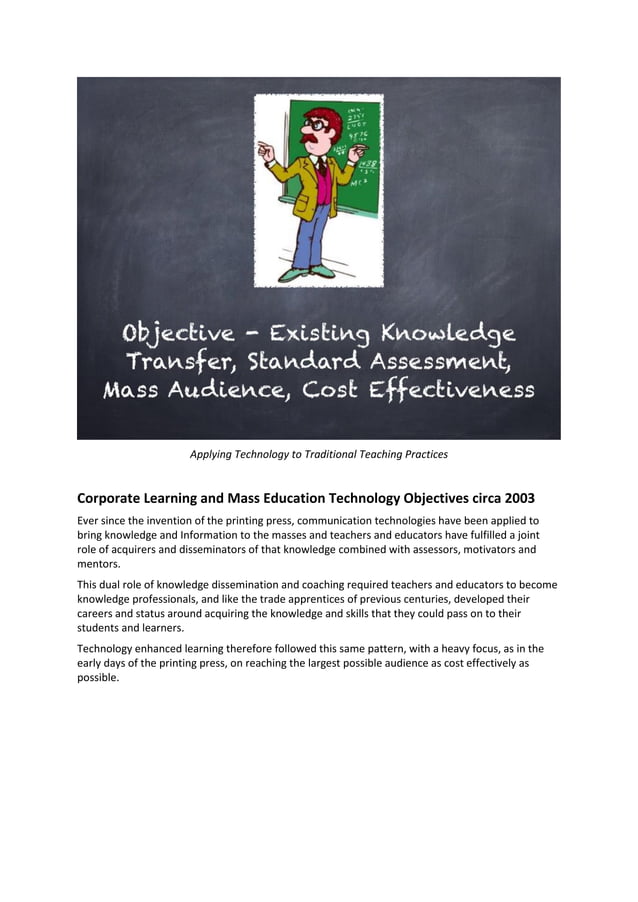 Technology enhanced teaching learning assessment and development | PDF