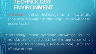 Technology Environment | PPT