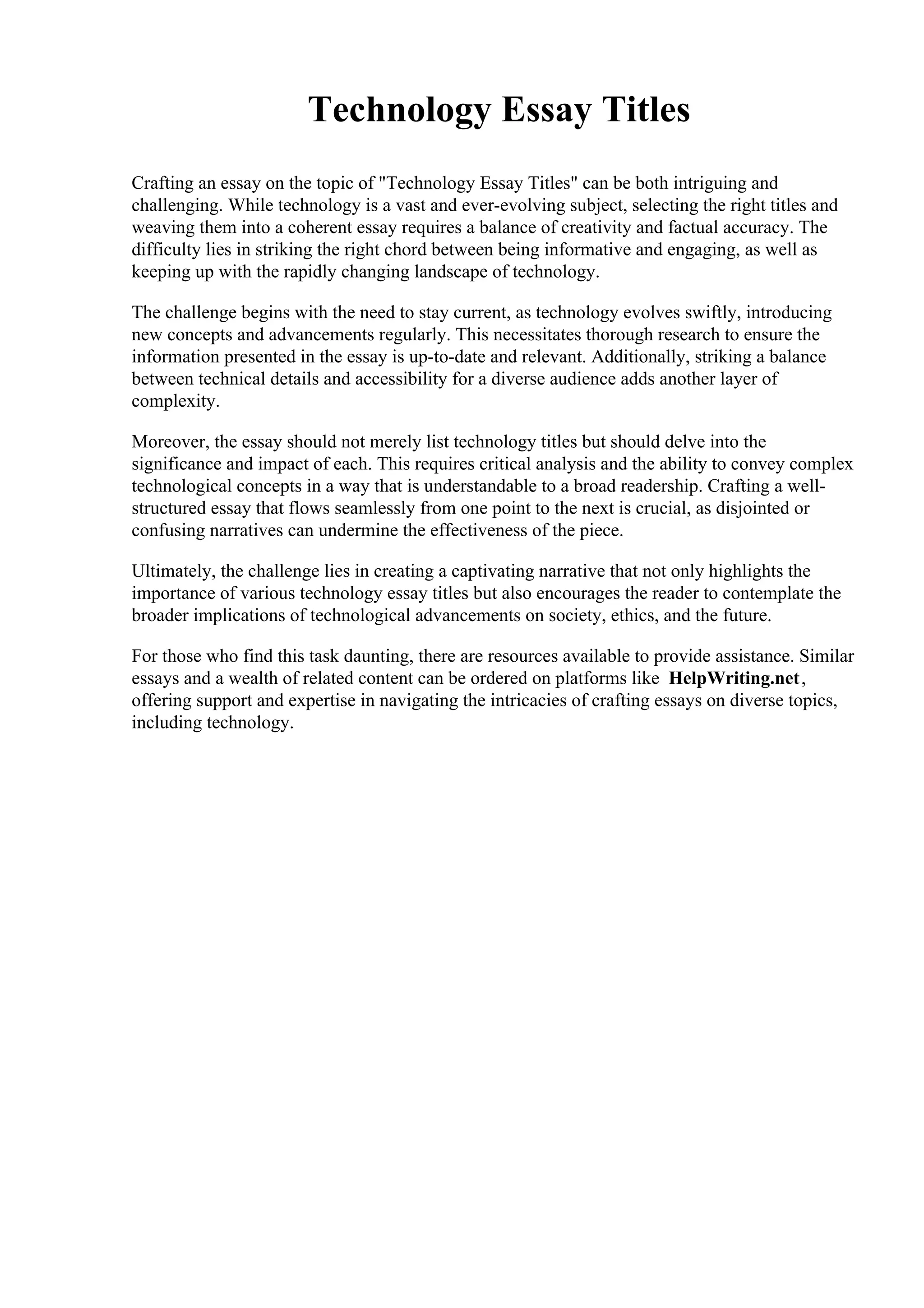 Technology Essay Titles.pdf