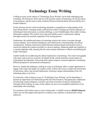 Technology Essay Writing.pdf