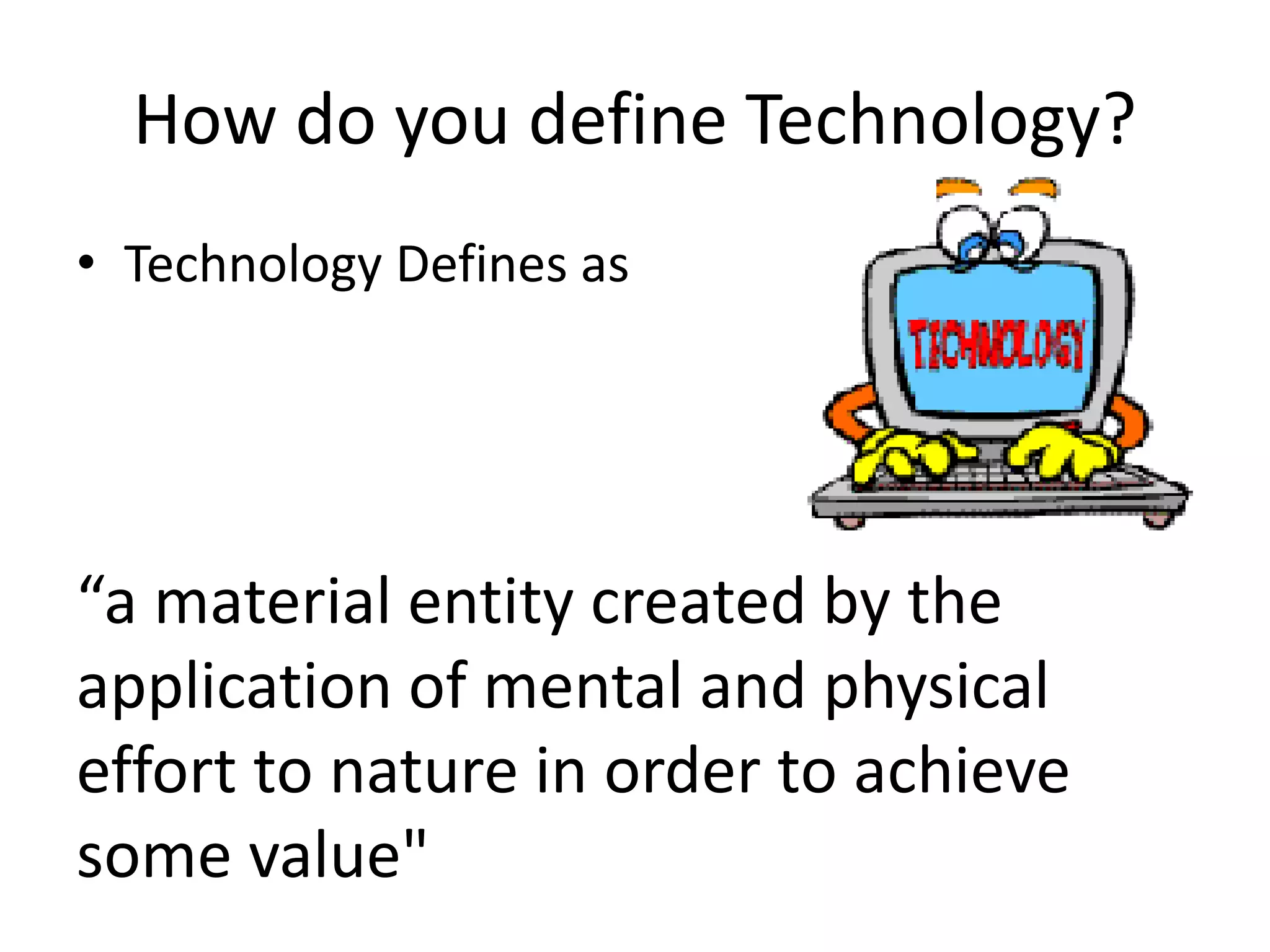 Technology evolution | PPTX
