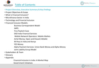 Technology financial inclusion | PPTX