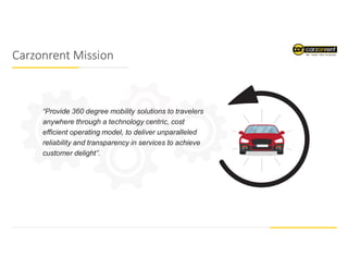 Carzonrent - Technology for corporate clients | PDF
