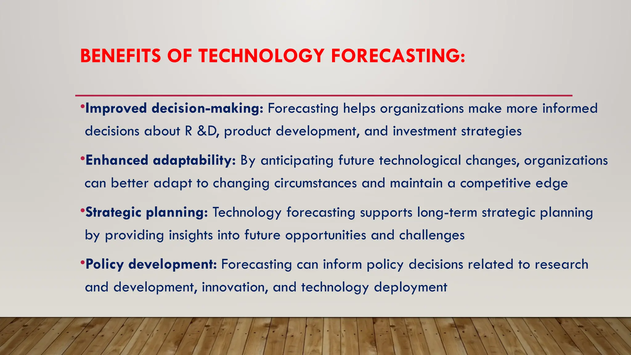 Technology Forecasting and Technology Management | PPTX