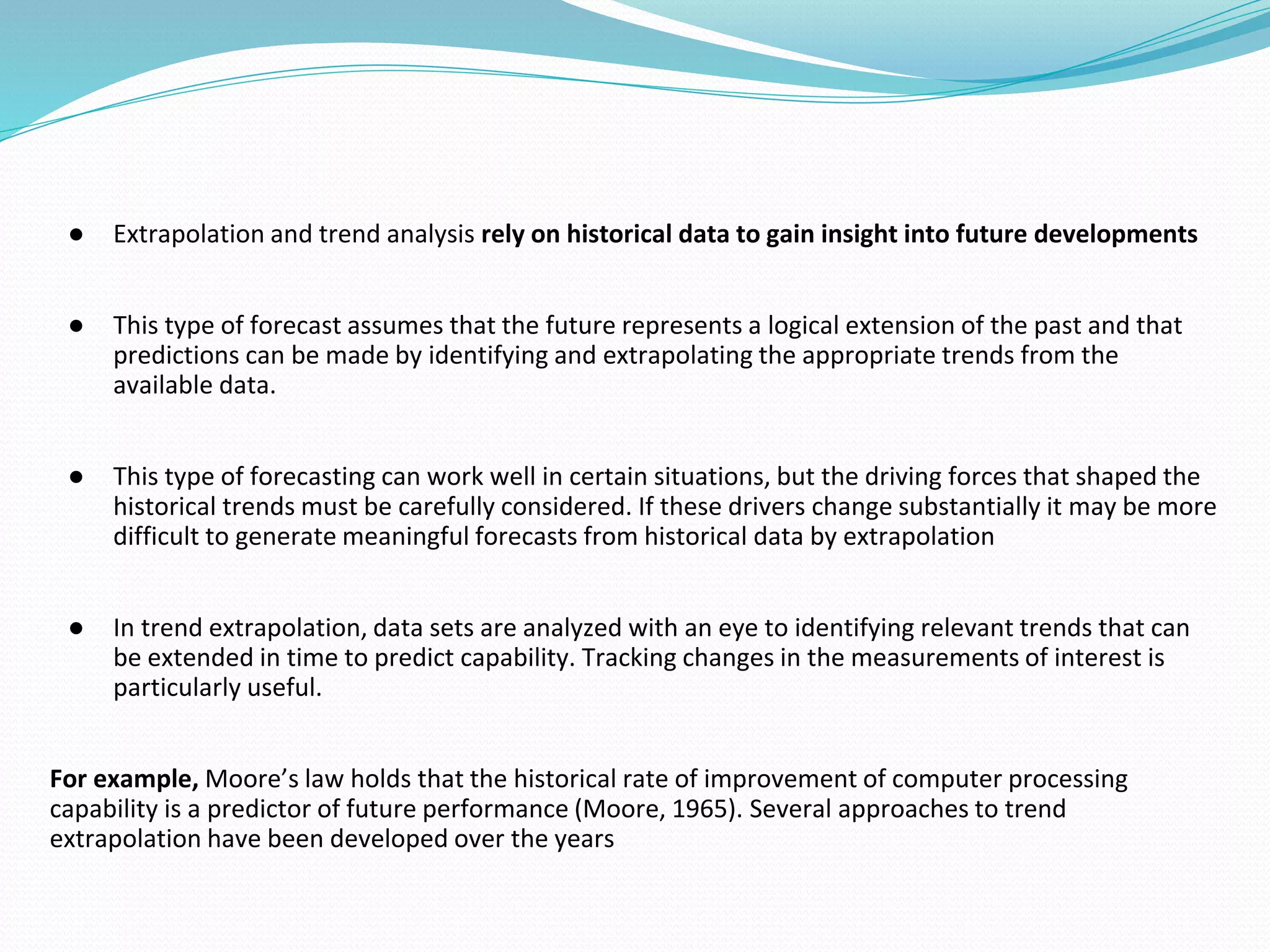 Technology Forecasting - Monitoring and Intelligence Methods | PPTX