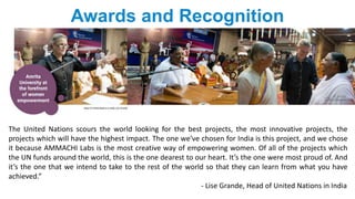 Technology for Skill Development Ammachi Labs by Mr Ajay Balakrishnan | PPT