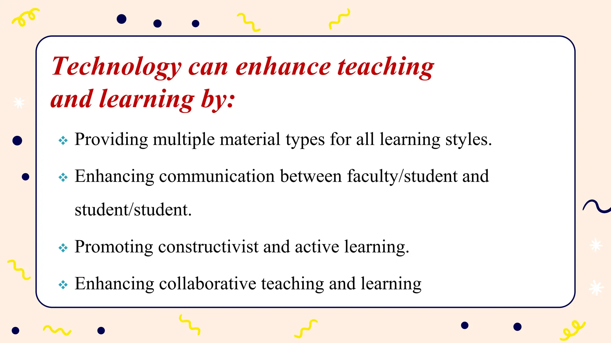 TECHNOLOGY FOR TEACHING AND LEARNING 1.pptx