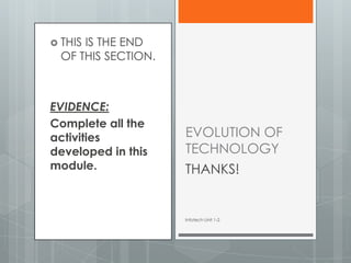 TECHNOLOGY-FUNDAMENTALS-MODULE-2 | PPTX