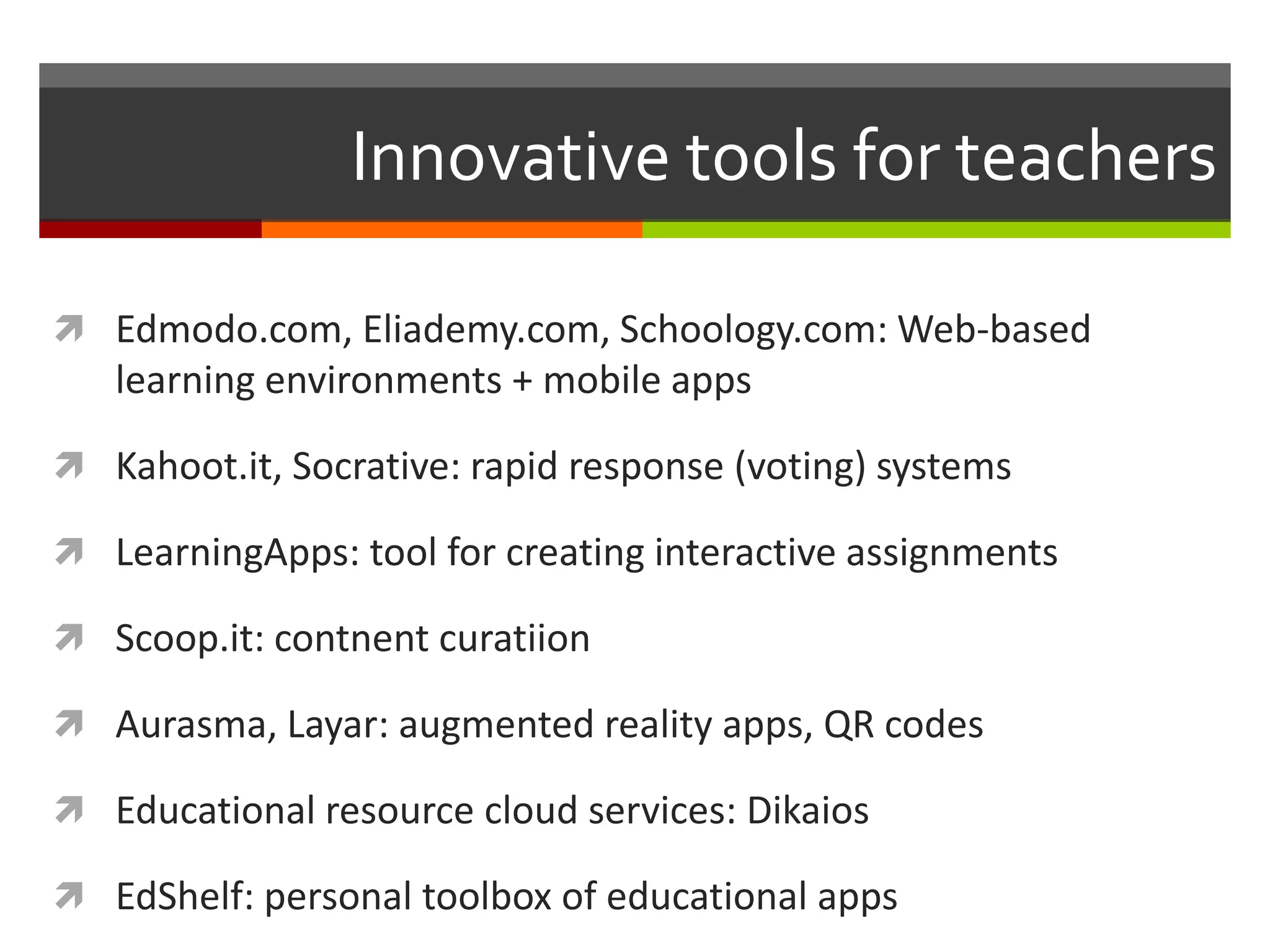 Next generation of digital tools for teaching and learning | PPTX