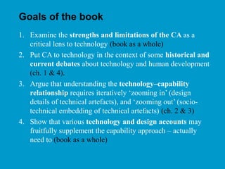 Technology & Human Development - A Capability Approach | PPT