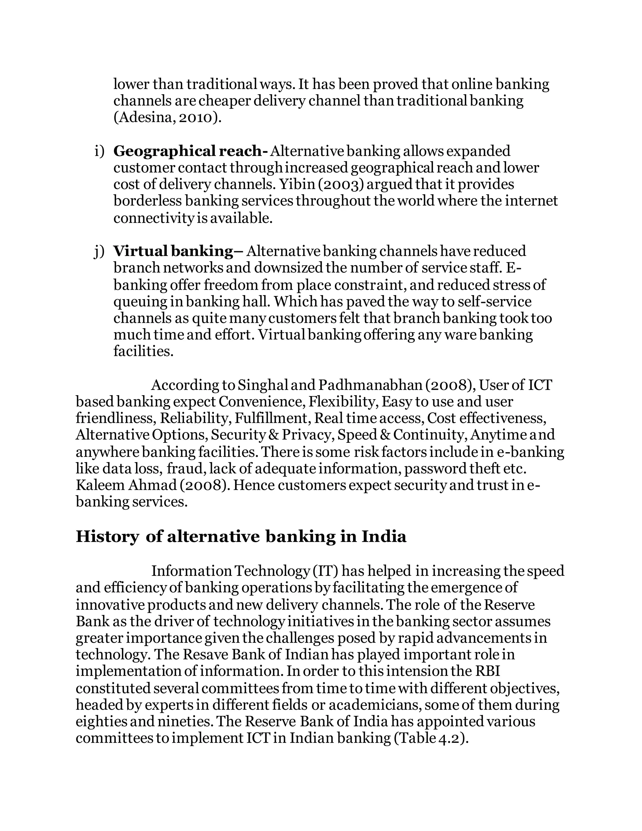 DIFFERENT CHANNELS OF BANKING | DOCX