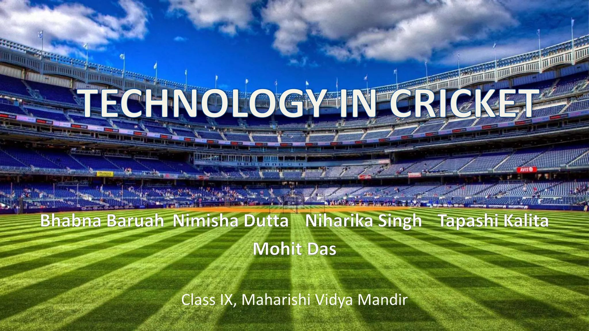 Technology in Cricket | PPTX