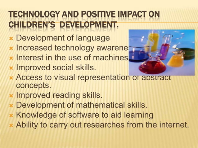 Technology in the early childhood classroom | PPTX