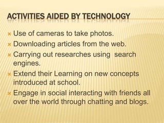 Technology in the early childhood classroom | PPTX