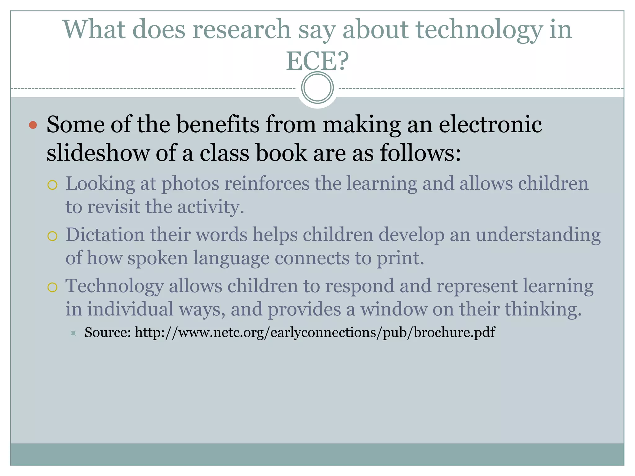 Technology In Early Childhood Education (ECE) | PPTX