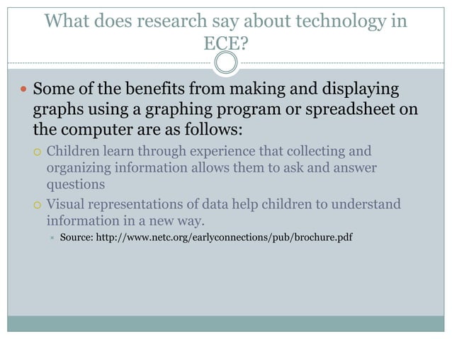 Technology In Early Childhood Education (ECE) | PPTX
