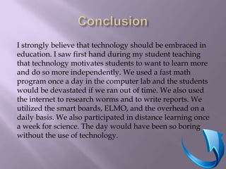 Technology in education | PPT