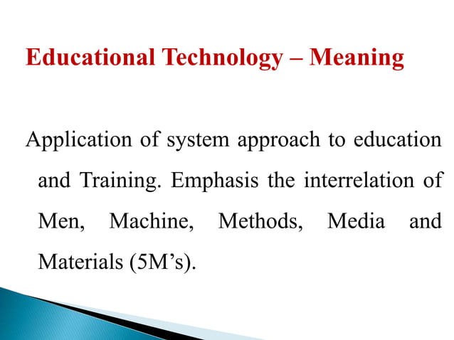 Technology in Teaching and Learning | PPTX | Education