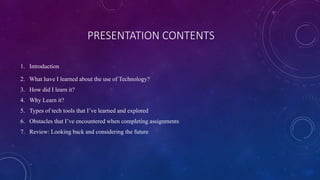 Technology in education reflection | PPT