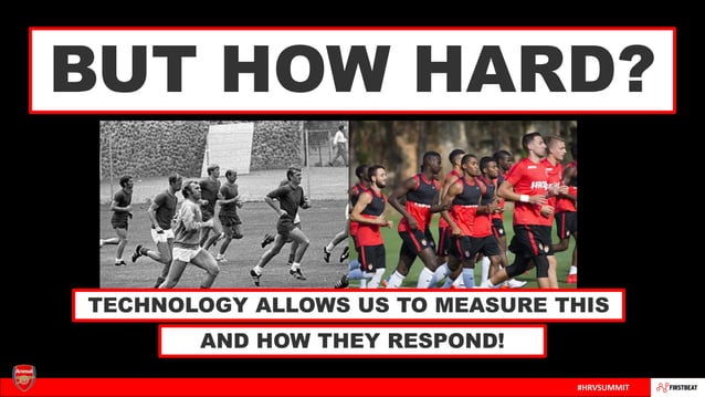Technology in elite sport – where are we now? – Tom Allen, Arsenal FC | PPT