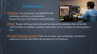 Technology in Workplace | PPTX
