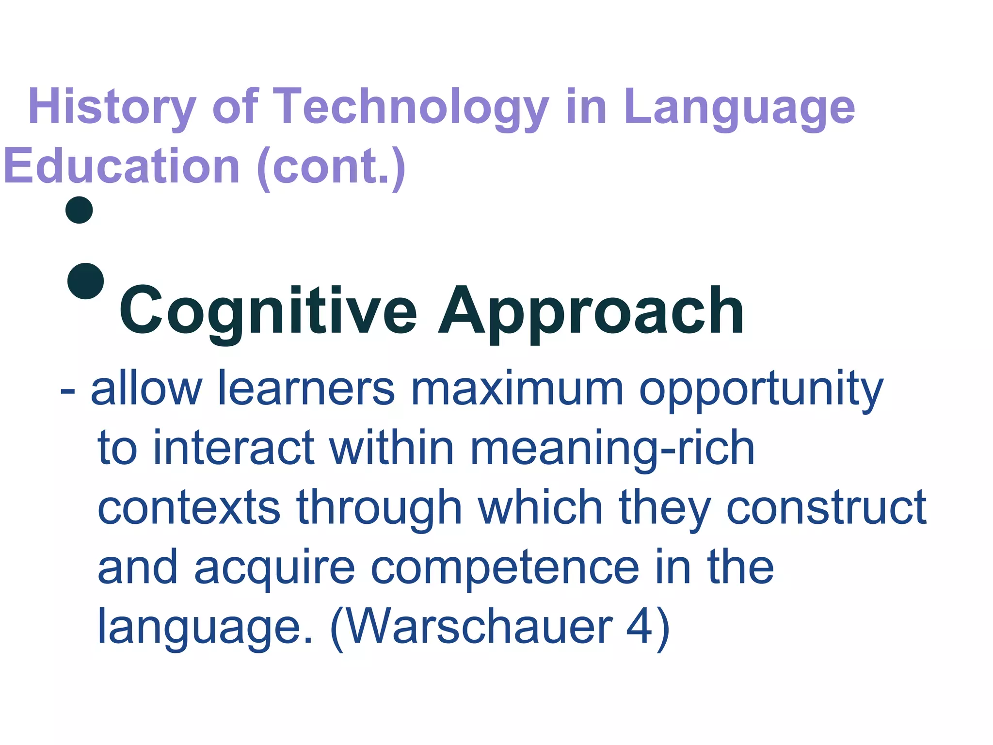 Technology in english, filipino and foreign language education | PDF