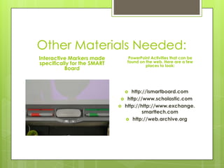 Technology Infusion: SMART Board | PPT