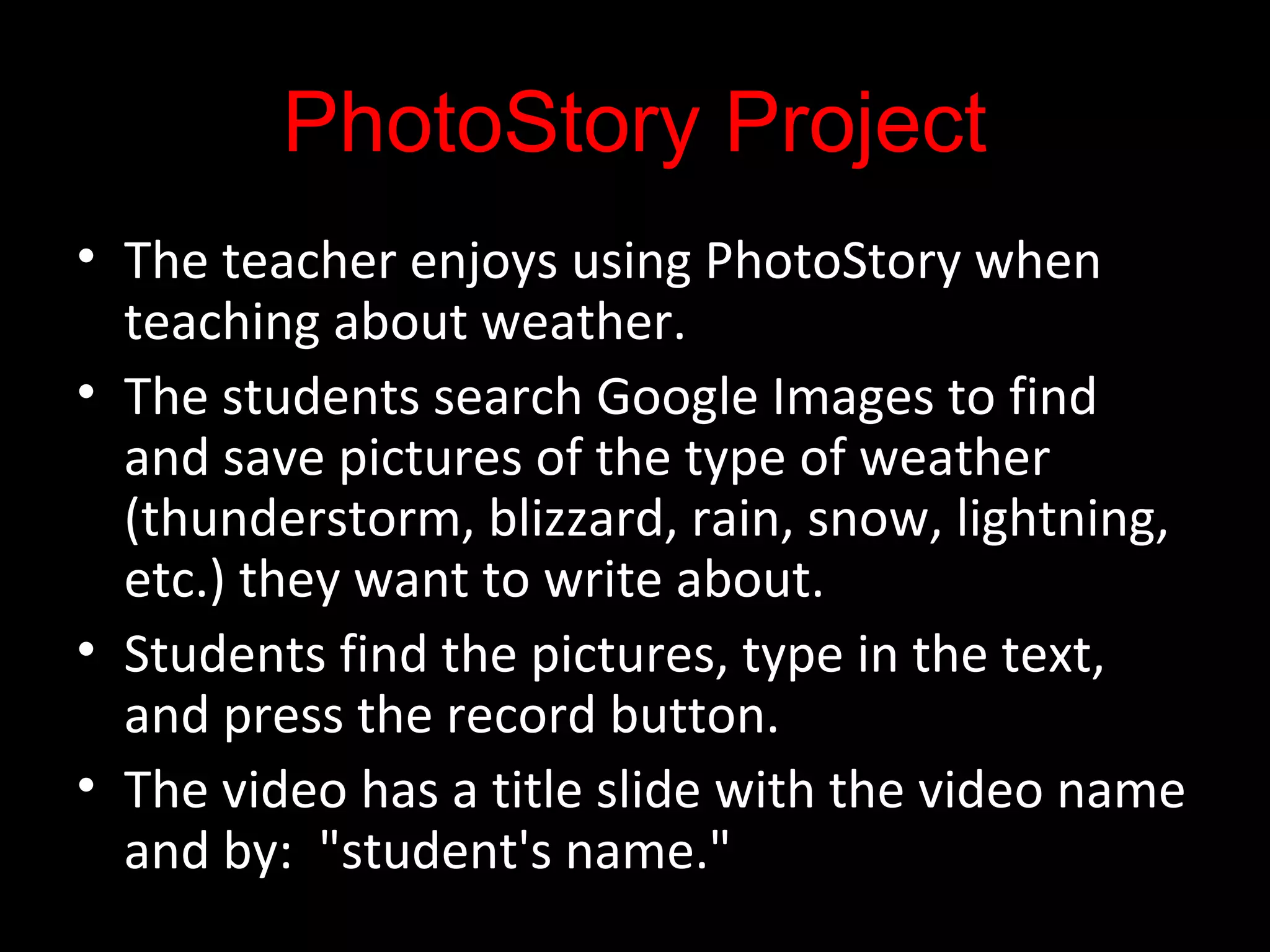 Technology infusion presentation | PPT | Weather | Science