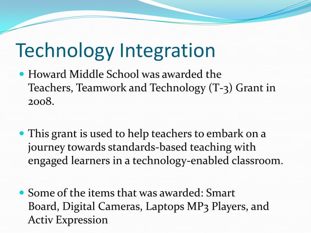 Technology infusion project | PPT