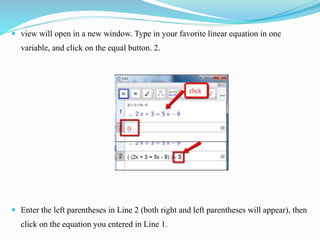 Technology in maths and maths in technology | PPTX