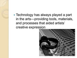 Technology in music art education | PPTX