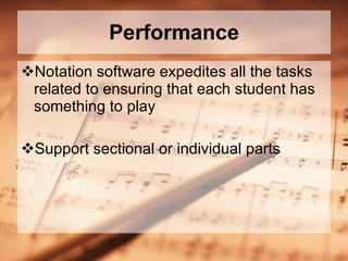 Technology in music education | PPT