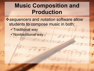 Technology in music education | PPT