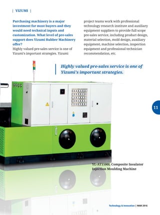 Technology And Innovation Special Supplier - Yizumi Rubber Machinery | PDF