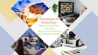 Technology in our lives ppt | PPTX