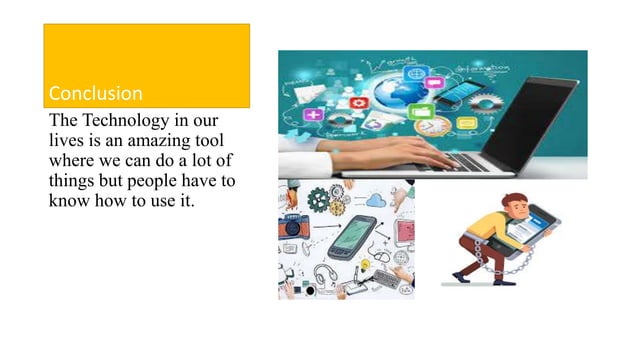 Technology in our lives ppt | PPTX