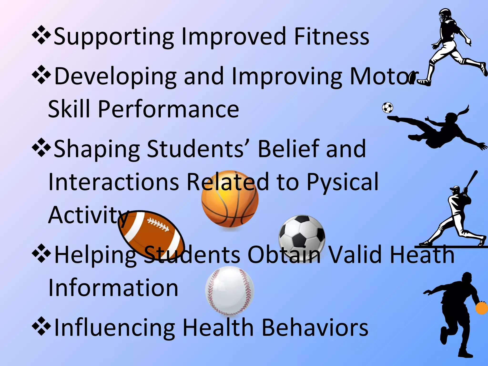 Technology in physical education and health education | PPT
