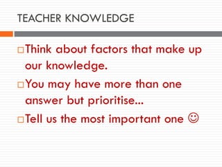 Technology in professional development "Techknowlogia" | PPT