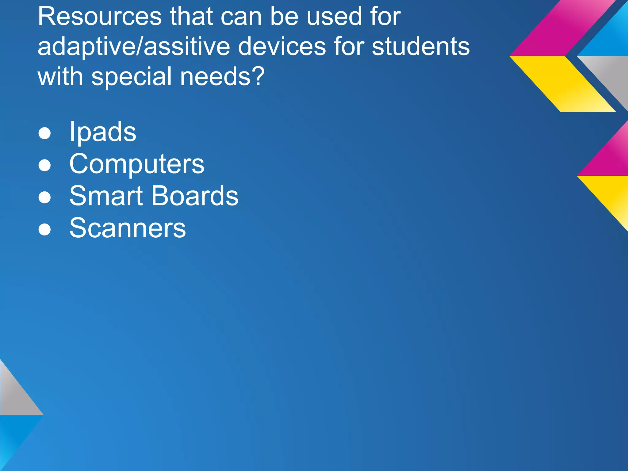 Technology in special education | PDF