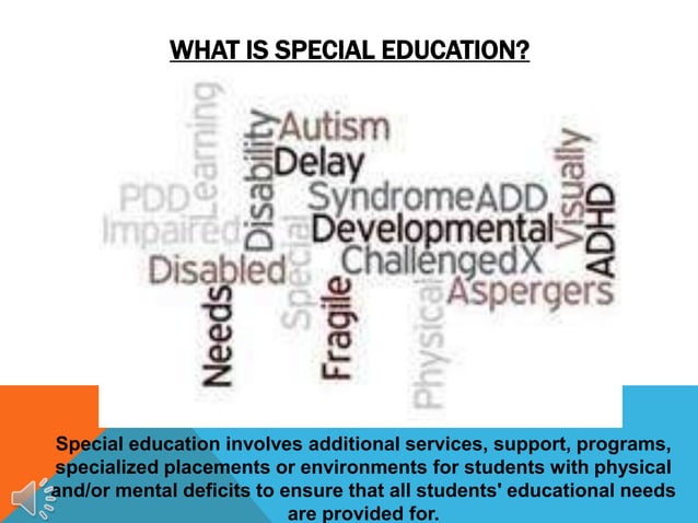 Technology in special education | PPTX